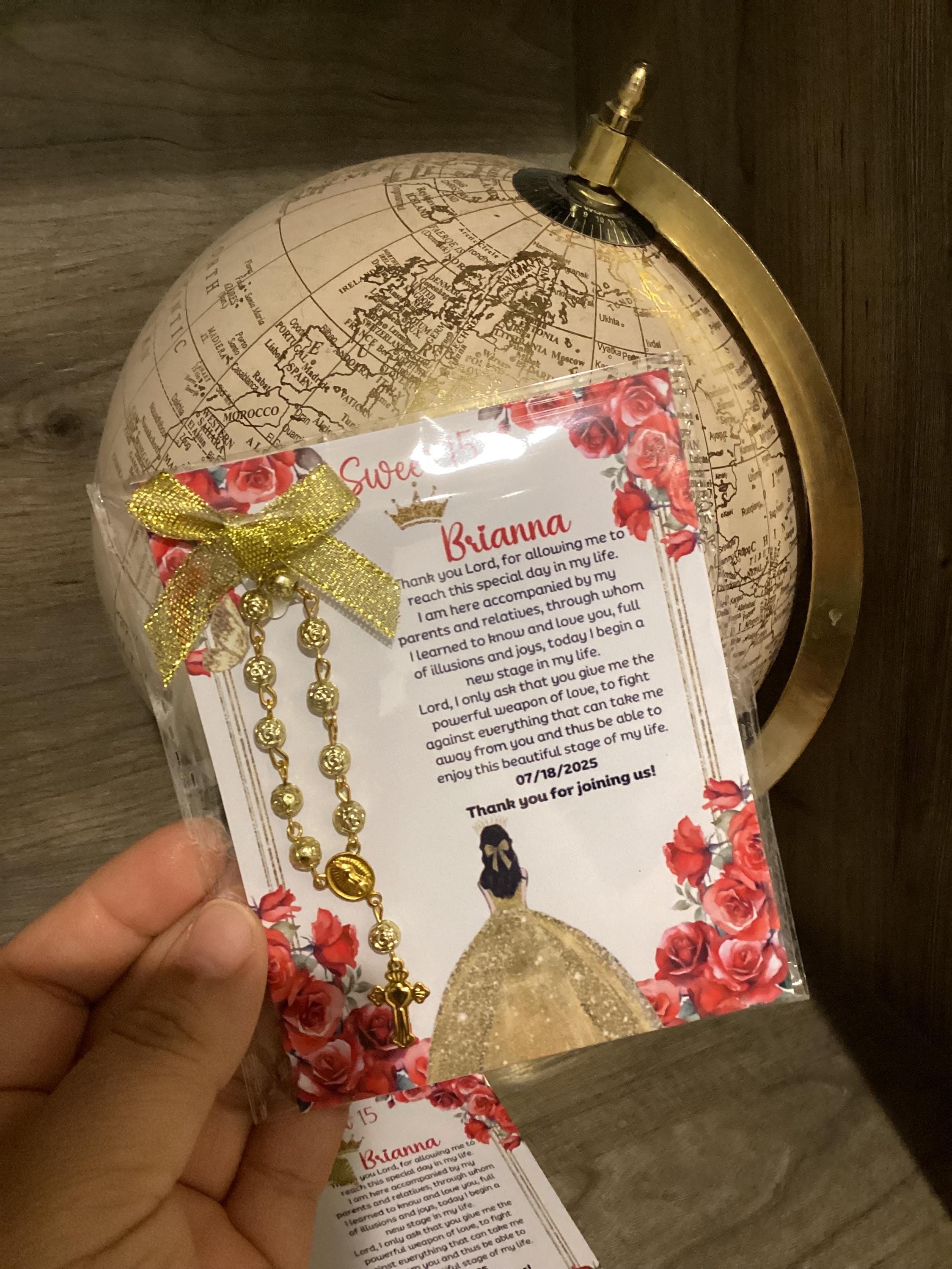 Quinceañera Favors 12pc, Mis Qiunce Party, Recuerdos Para Invitados ...