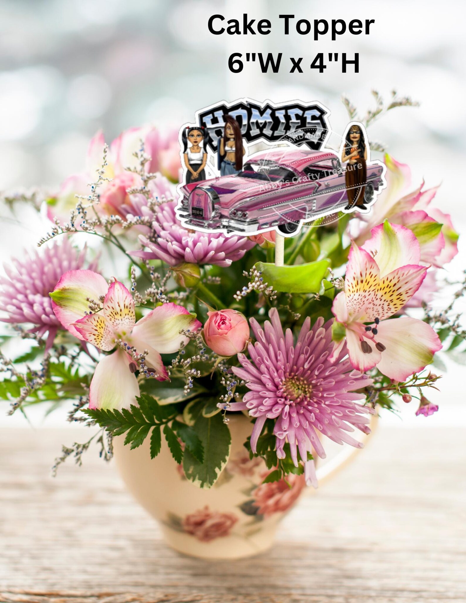 Homies Cake Topper: Lowrider Car, Cholo Party Decoration - Etsy