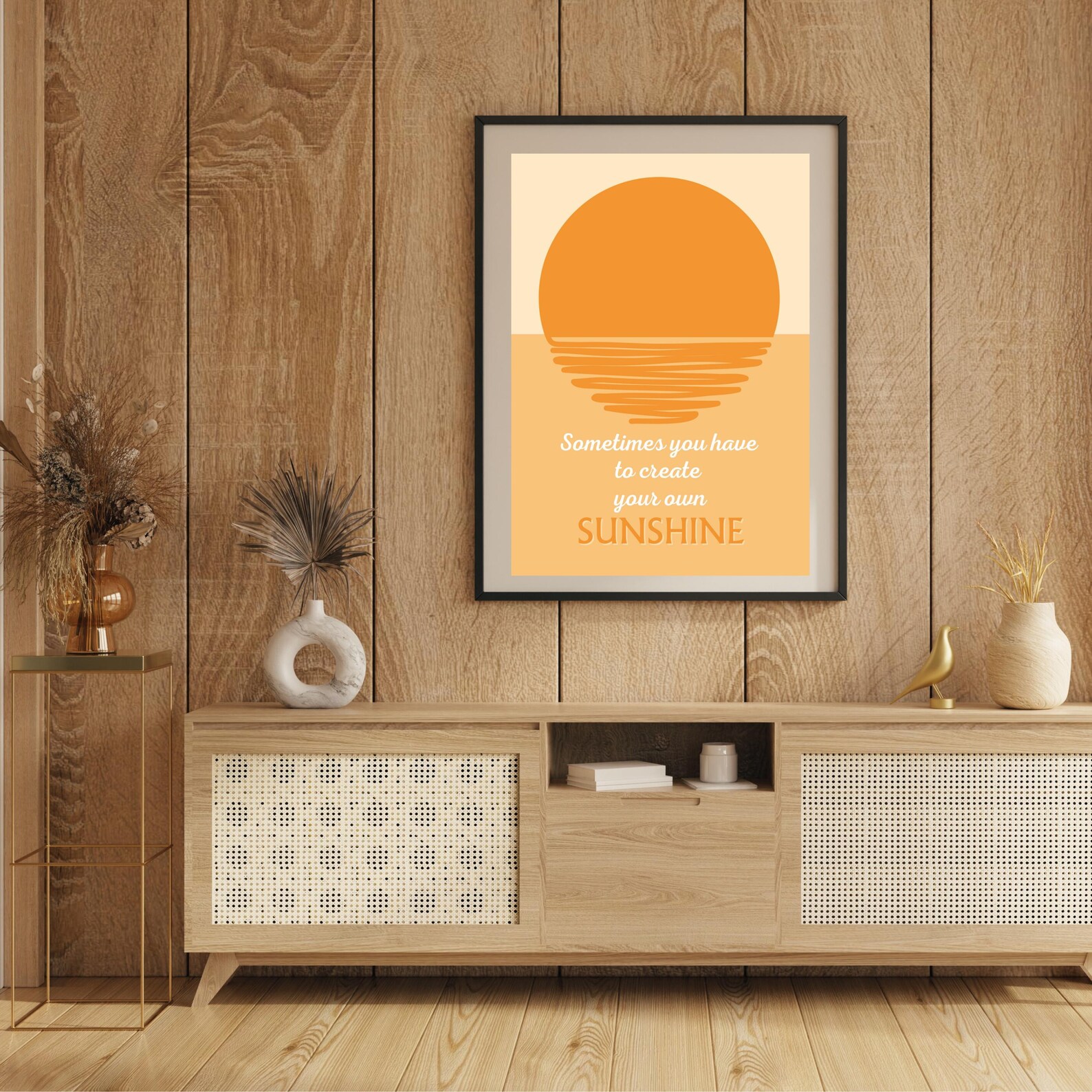 Create Your Own Sunshine dripping Sun Design, Zigzag Sunset Art, Orange ...