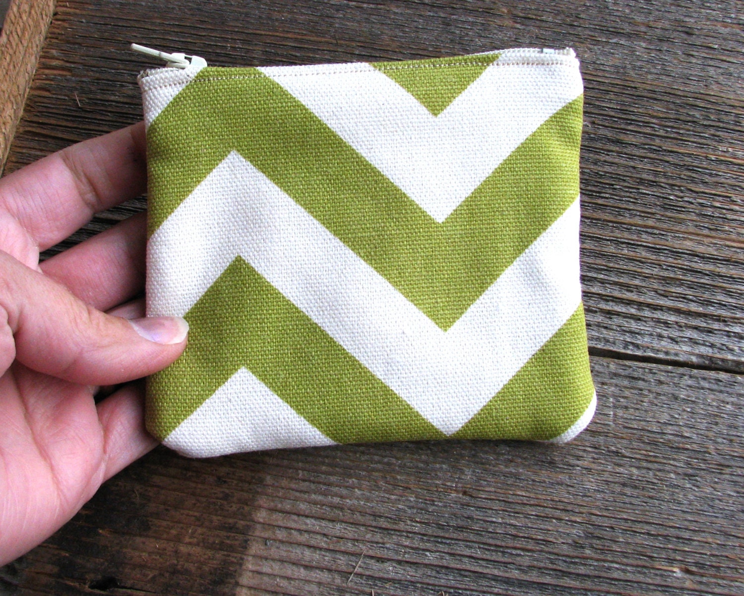 Zippered Coin Purse Cosmetic Bag Small Zipper Clutch Pouch | Etsy