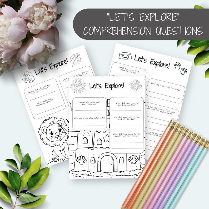 Rising 3rd Grader Summer Reading and Coloring Pack | Printable Literacy ...