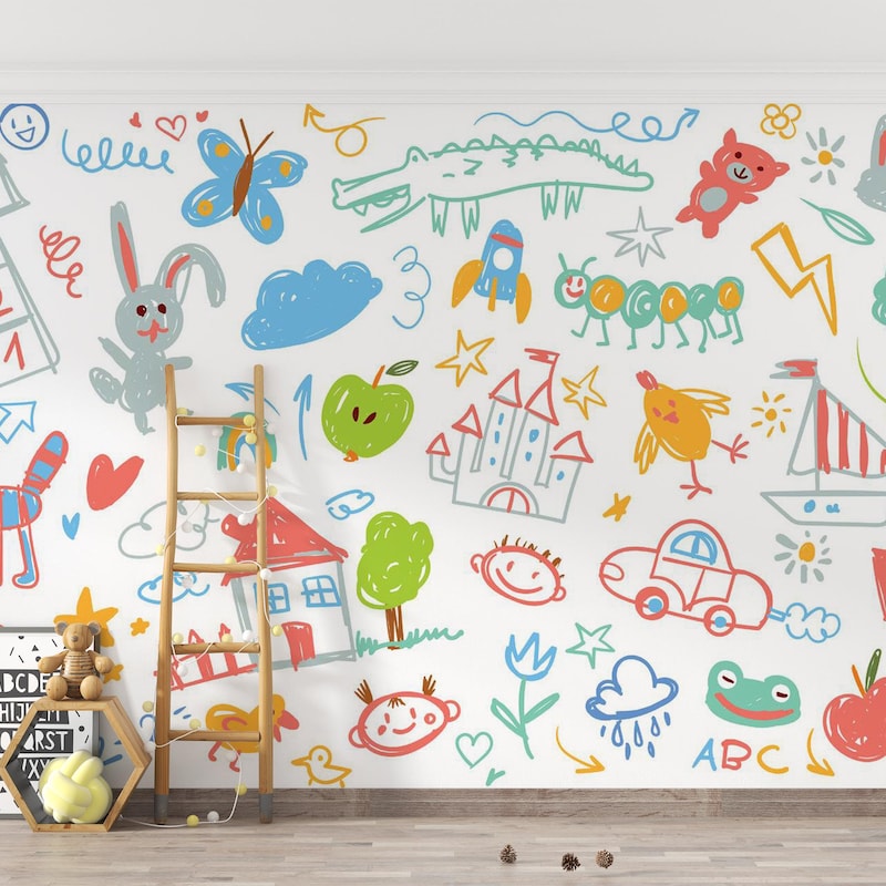 Mural for Daycare - Etsy