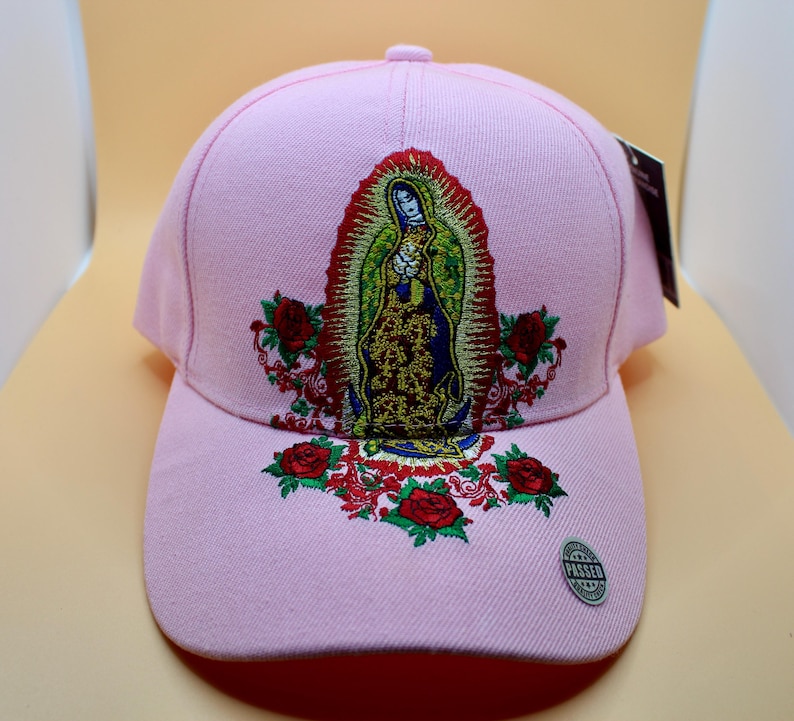 Our Lady of Guadalupe Black Hat. Catholic Hat. Religious Hat. Virgin ...