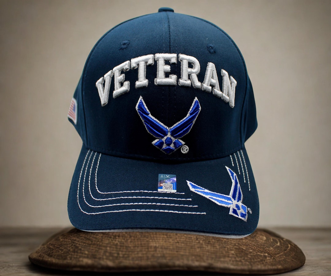 U.S Air Force Veteran Blue Hat. USAF Veteran Hat. U.S Air Force Cap. U ...