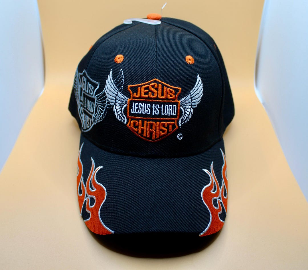 Jesus is Lord Black Hat. Christian Hat. Jesus Christ Hat. Faith-based ...
