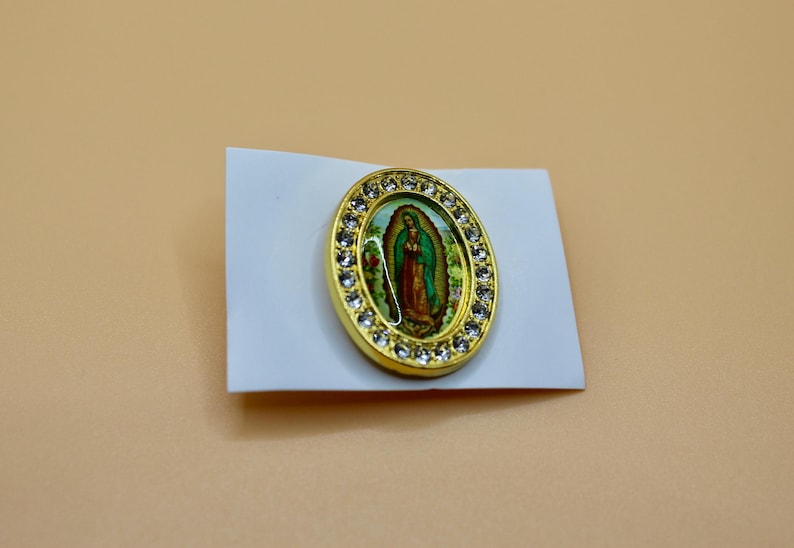 Our Lady of Guadalupe Pin. Virgen De Guadalupe Lapel Pin. St. Jude Pin ...