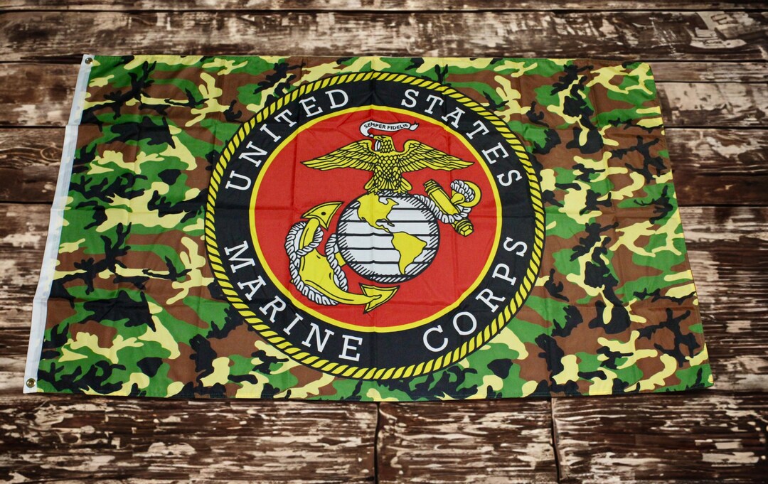 United States Marine Corps Flag 3x5. USMC Veteran Flag. Officially ...