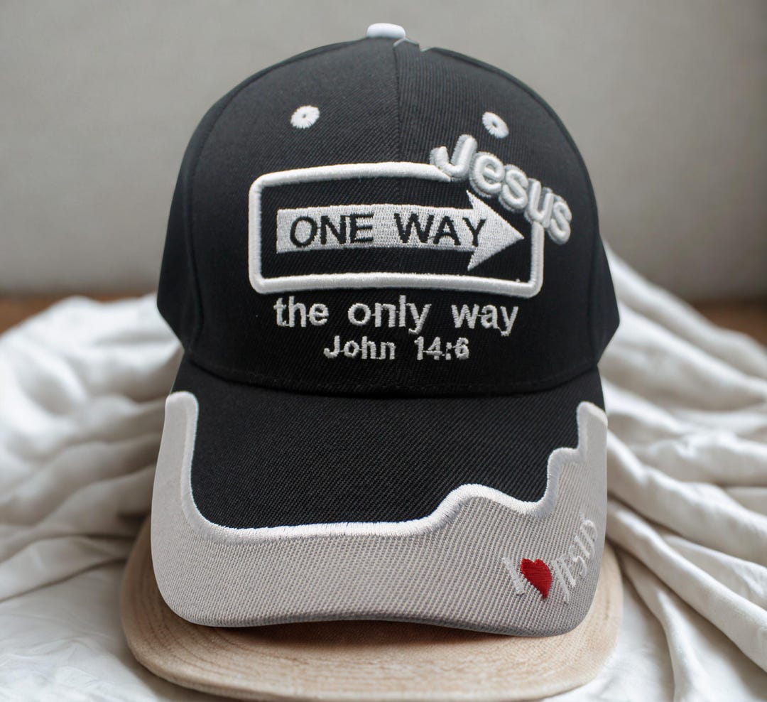 Jesus One Way the Only Way Hat. Inspirational Gift. Religious Cap. Gift ...