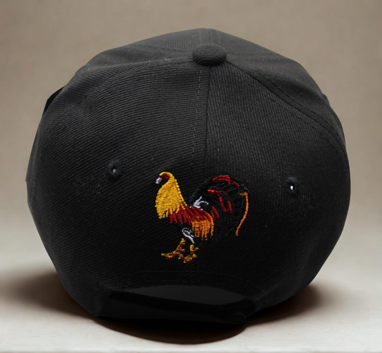 Rooster Baseball Cap Black Hat – Gorra De Gallo – Embroidered Rooster ...