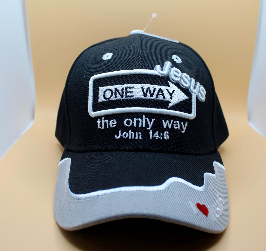 Jesus One Way the Only Way Hat. Inspirational Gift. Religious Cap. Gift ...