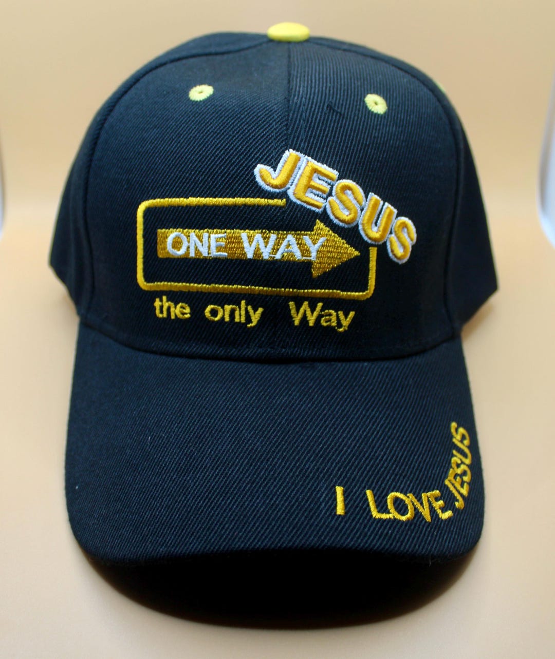 Jesus One Way the Only Way Hat. Inspirational Gift. Religious Cap. Gift ...