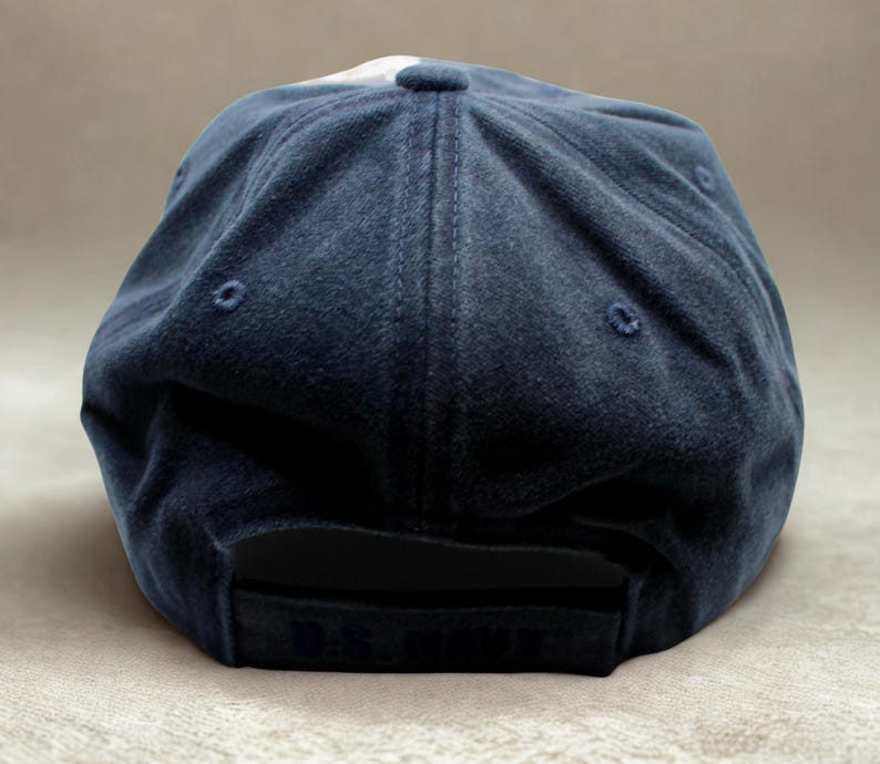 US Navy Hat. Premium Navy Logo Veteran Hat. Embroidered Navy Trucker ...