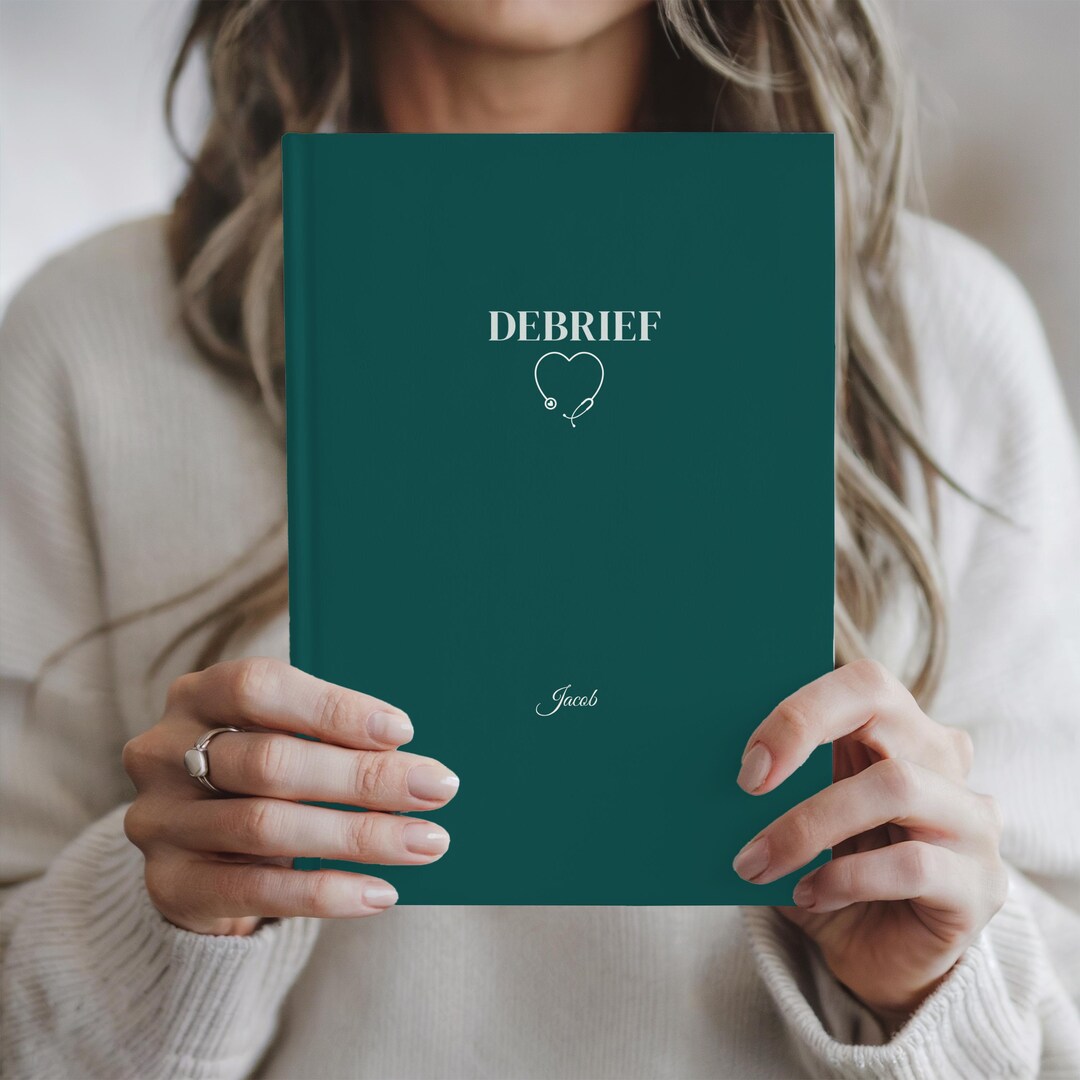Nursing Student Debrief Journal New Nurse Reflection Note Book Nurse ...
