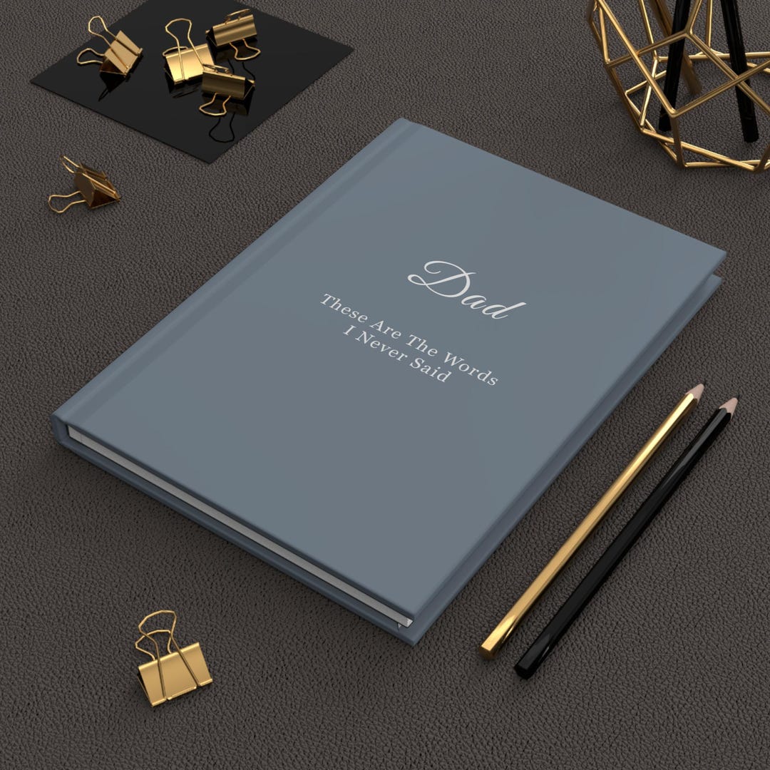 Dad's Legacy Journal Dad Memory Book Dad Hardcover Journal Family ...