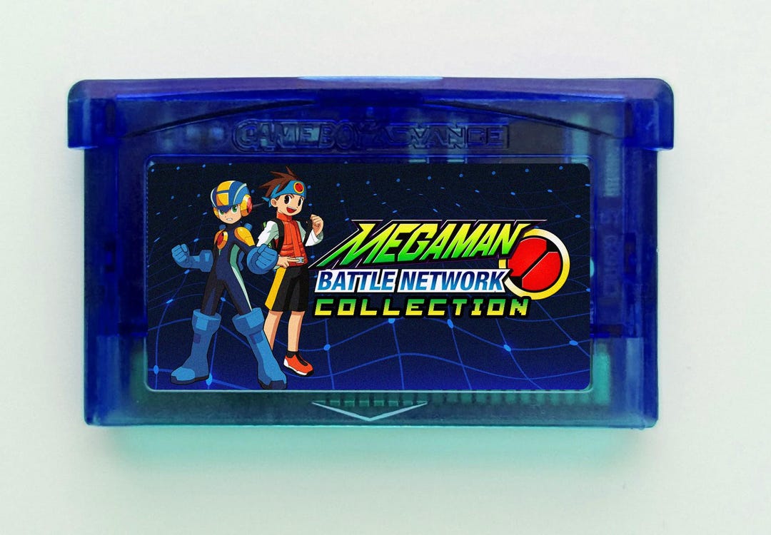 Mega Man Battle Network Collection GBA - Etsy