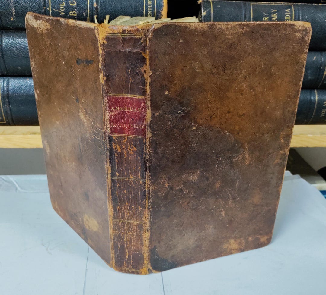 Rare 1834 "american Antiquities" | Native American Archaeology | U.S ...