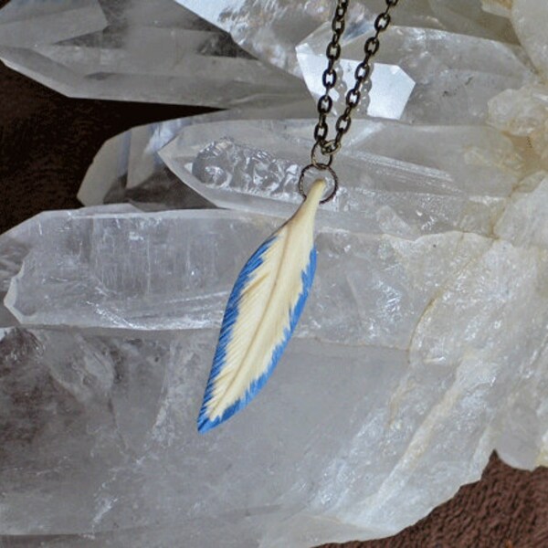 Carved Feather - Etsy