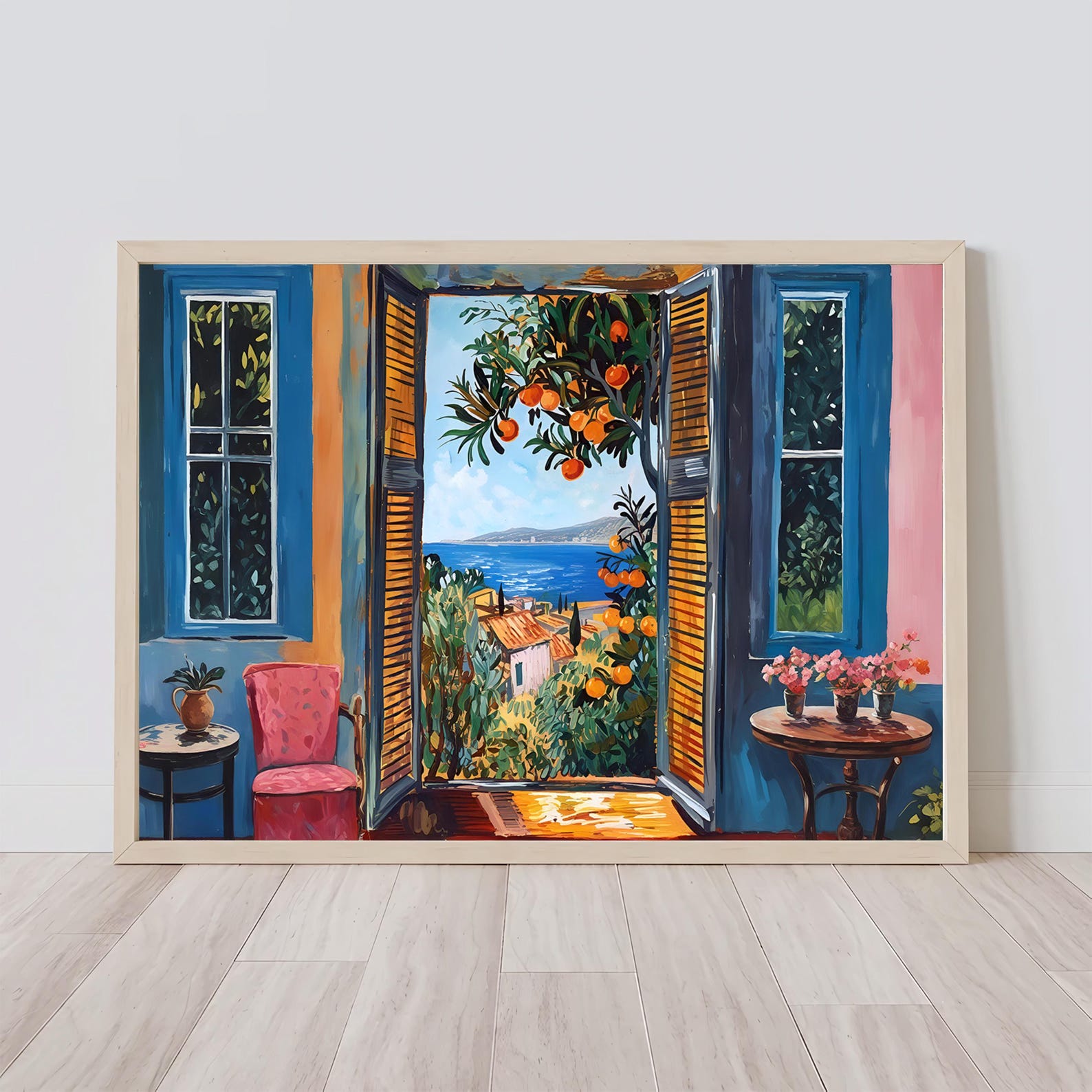 Open Window Henri Matisse Poster, Matisse Style Extended Fauvism ...