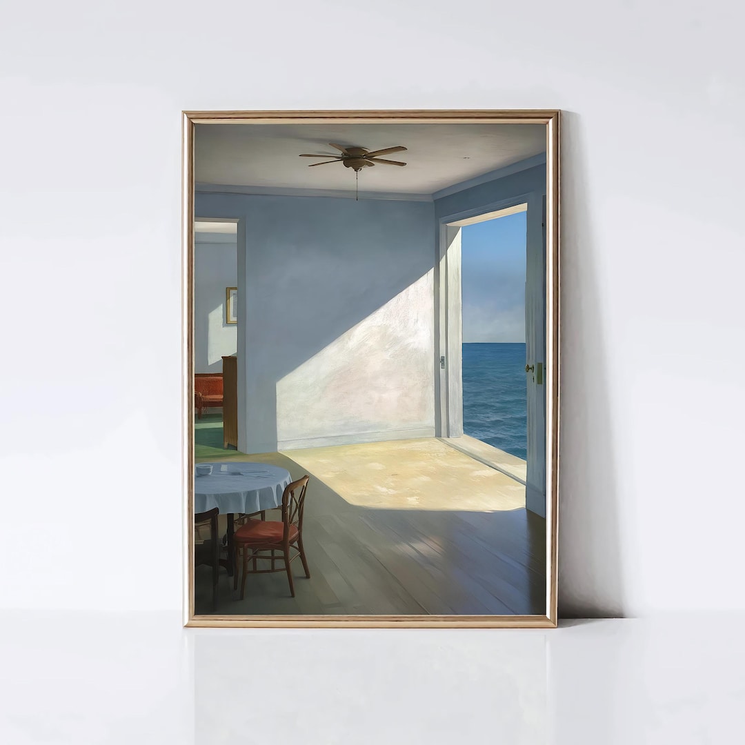 Edward Hopper 'rooms by the Sea' Extended View Art Print - Etsy