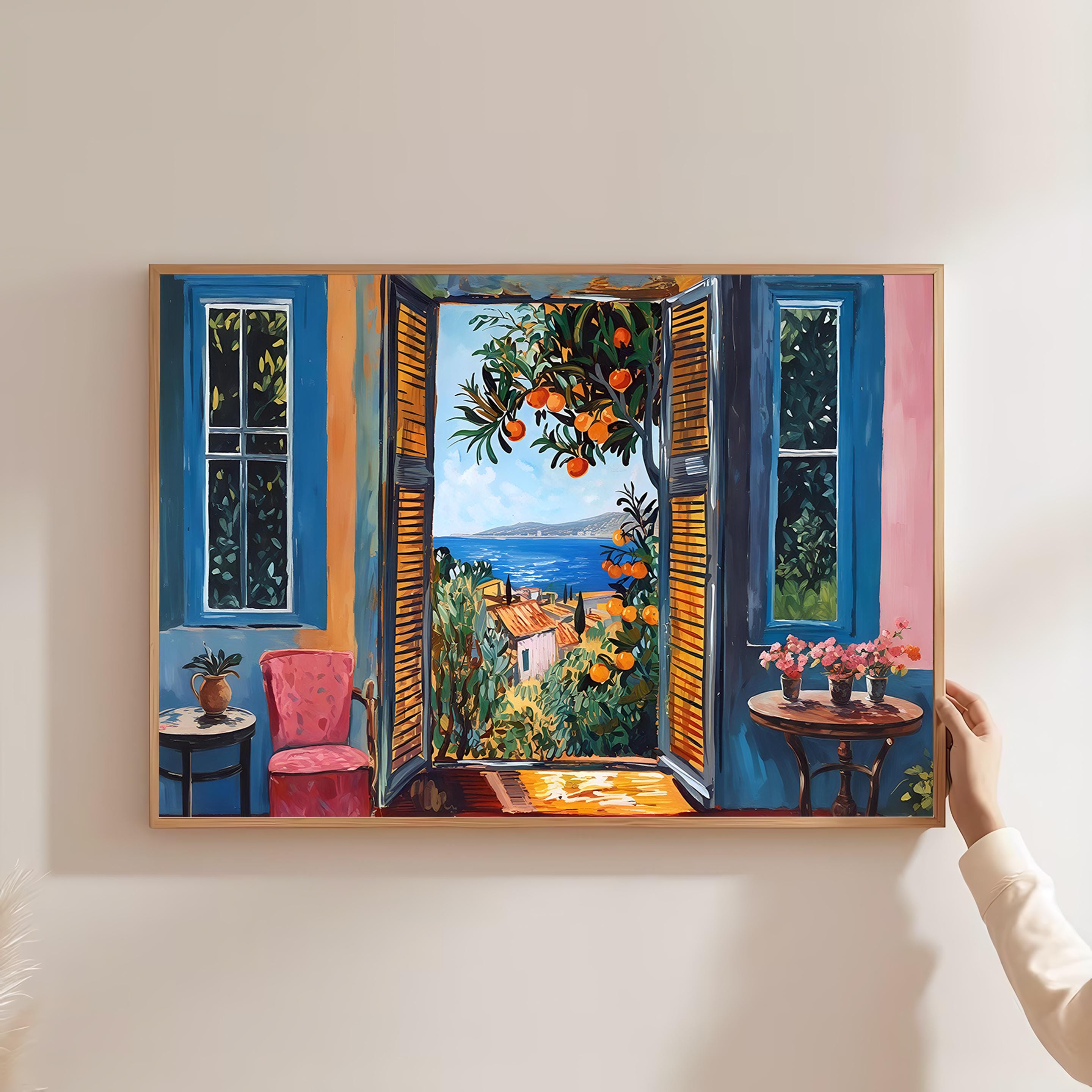 Open Window Henri Matisse Poster, Matisse Style Extended Fauvism ...