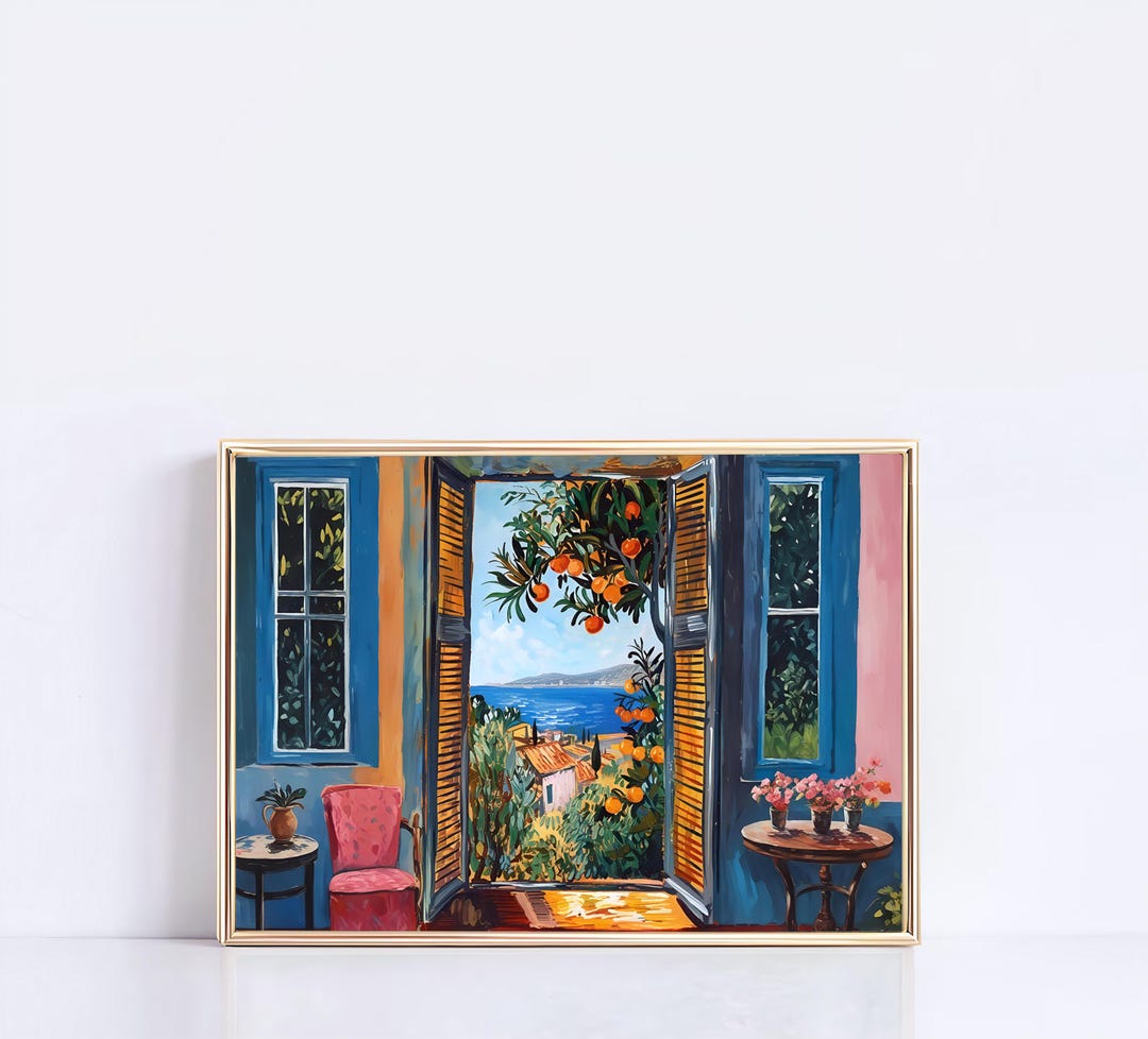 Open Window Henri Matisse Poster, Matisse Style Extended Fauvism ...