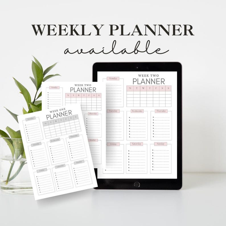 Weekly Schedule Planner | Daily Schedule | Time Blocking | to Do List ...