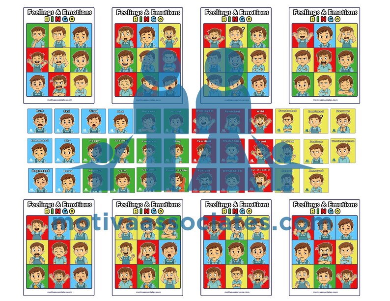 The Zones of Regulation Set – Emotional Learning Activity | Printable ...