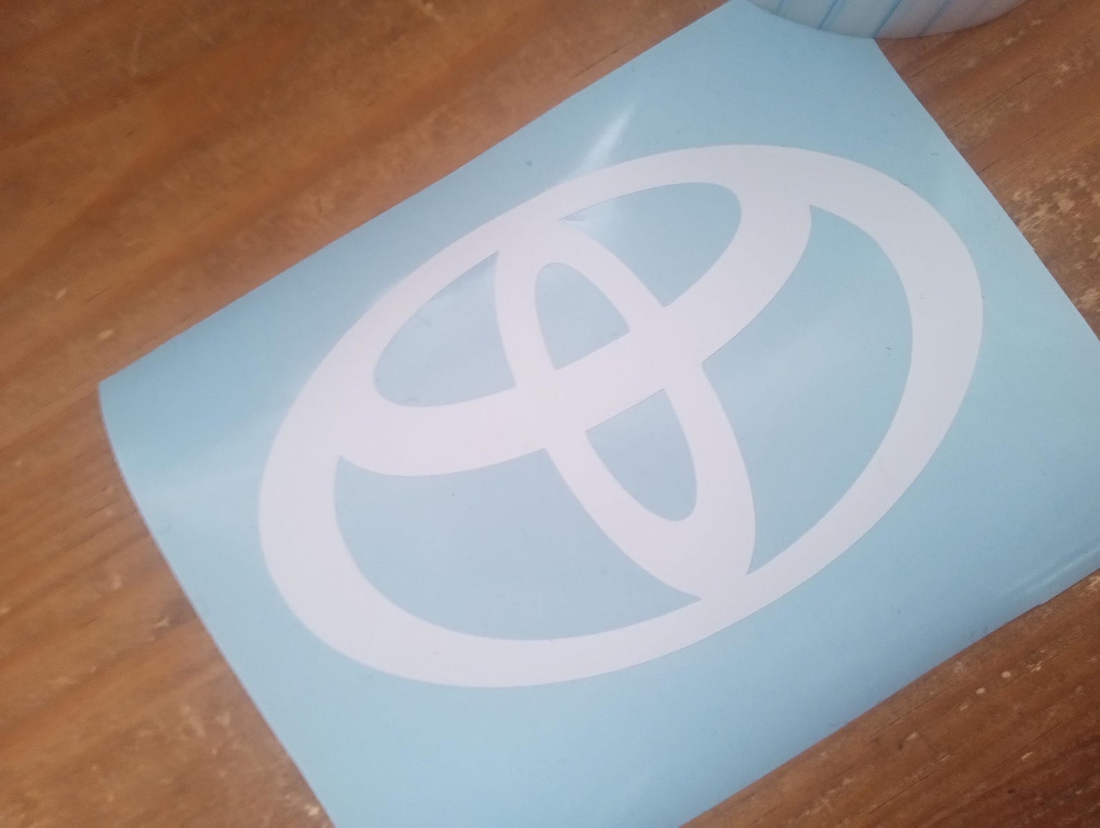 Toyota Logo Sticker Vinyl Car Decal - Etsy