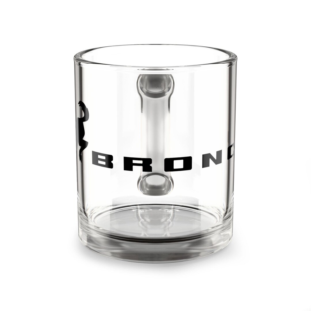 Bronco Glass Mug Ford, 10oz - Etsy