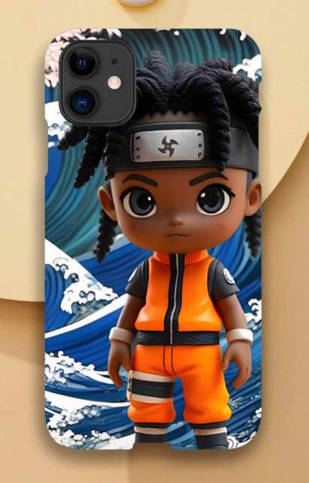 Chibi Kento Ninja Kid Phone Case Cute and Fearless Naruto-inspired ...