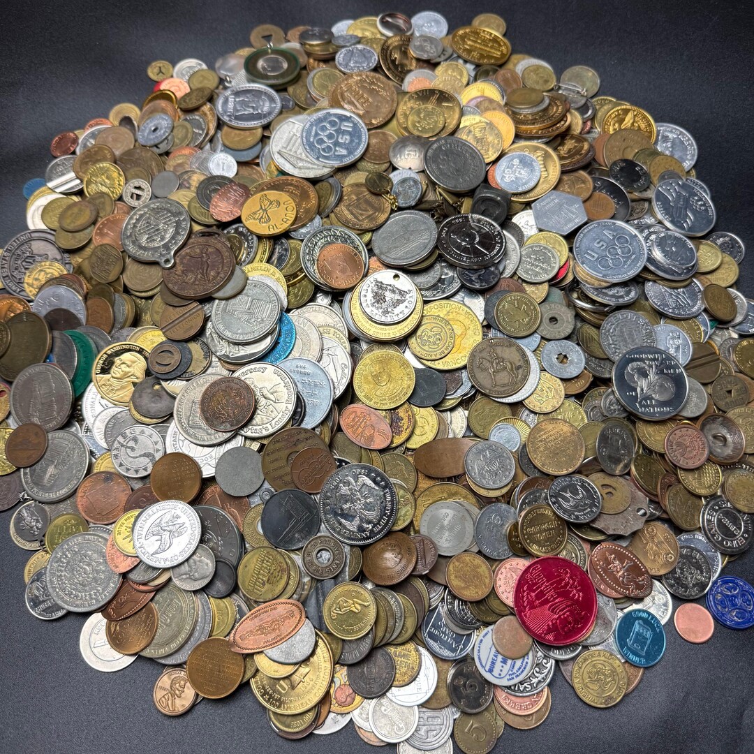 Bulk Lot of Exonumia Tokens - Etsy