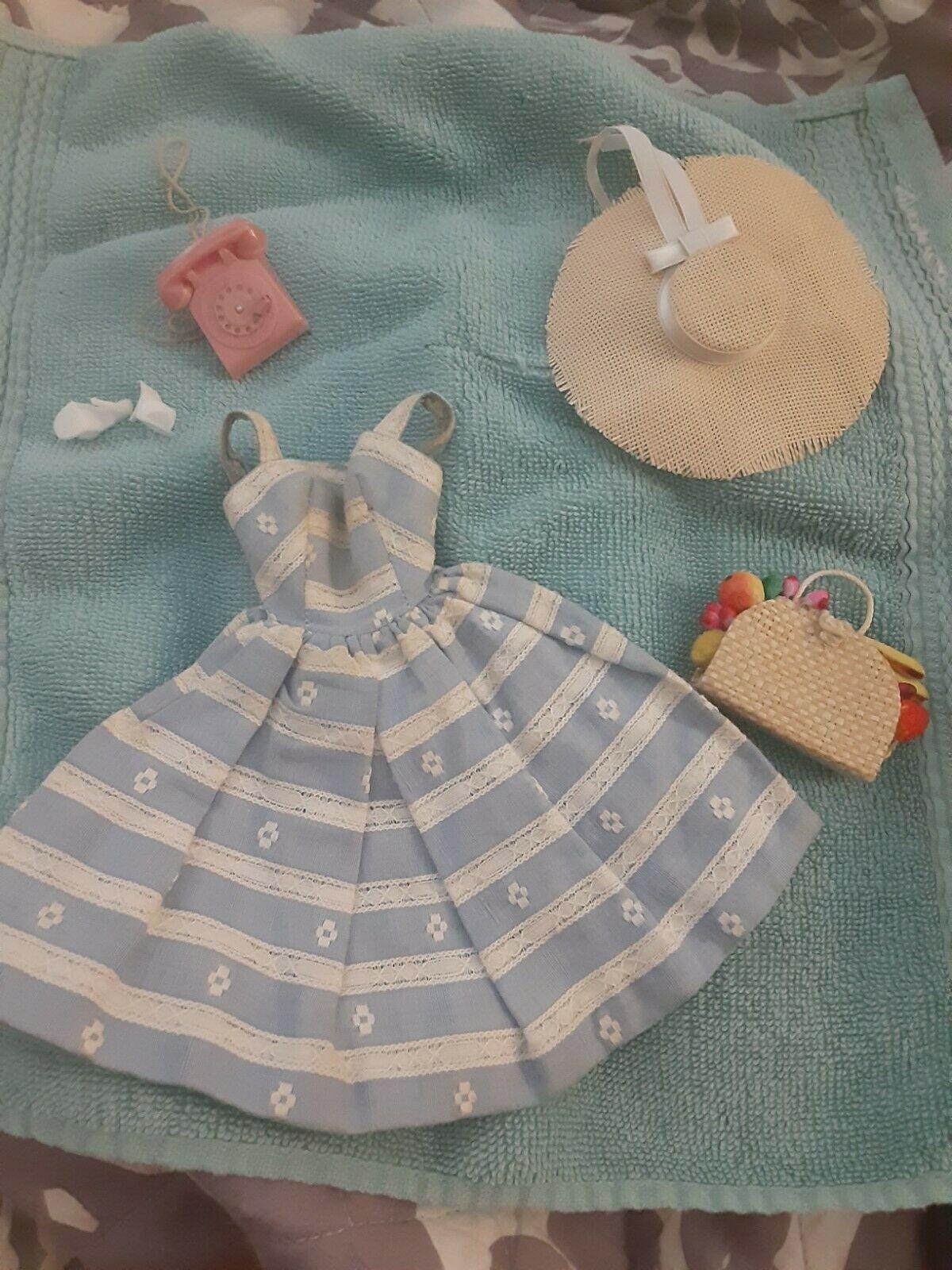 1962 Uneeda Miss Suzette Doll Wearing a Barbie Suburban Shopper Outfit ...