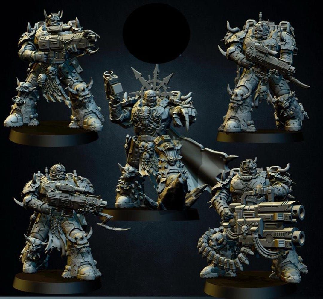 Doom Squad Marines Warhammer 40k - Etsy