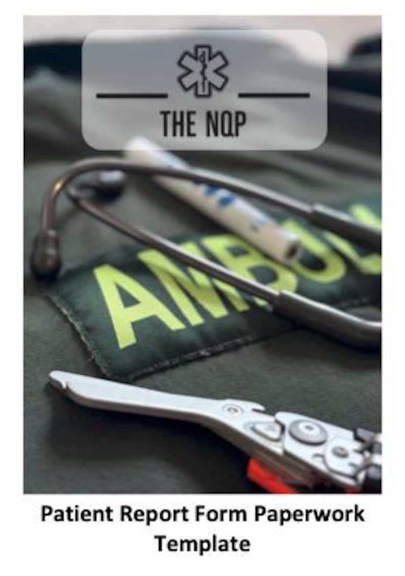 Electronic Patient Record Form (PRF) Template for Healthcare Staff ...