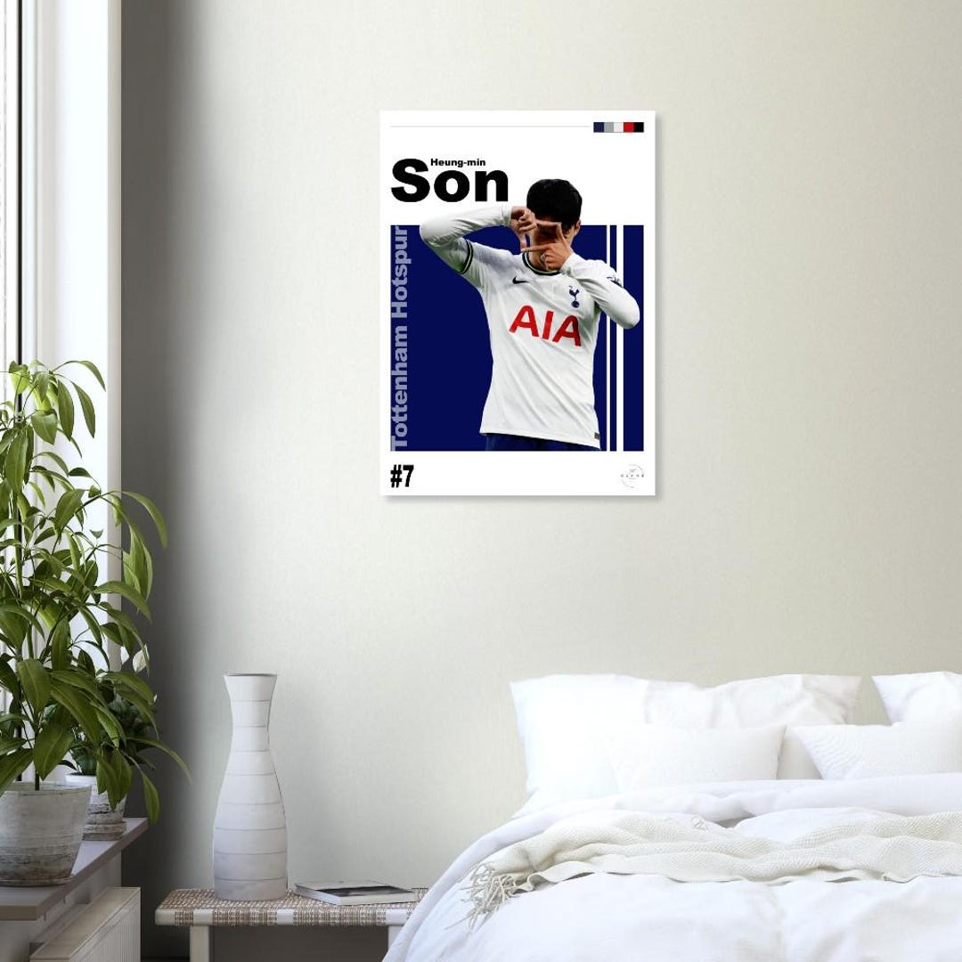 Heung-min Son Poster Stunning Football Art Perfect Gift for Fans - Etsy
