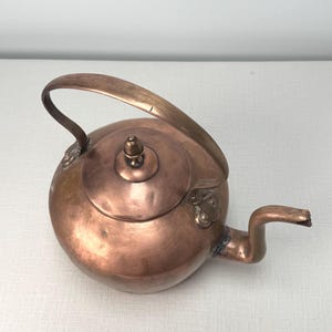 Antique Copper Kettle English Georgian Tea Kettle Display Piece - Etsy