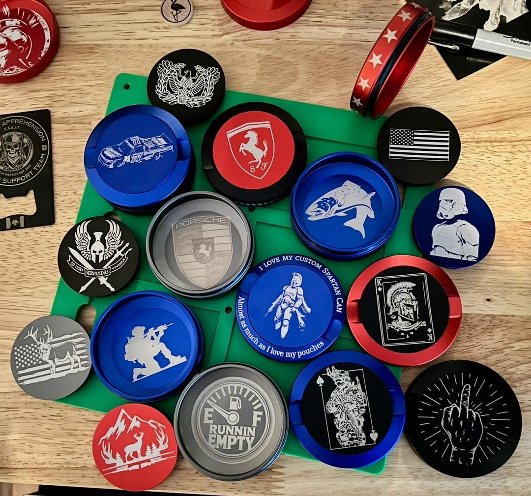 Custom Metal Zyn Can Metal Zyn Holder Zyn Dispenser Zyn Storage Custom ...