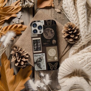 IPhone CASE Grunge Y2k 2000s Vintage Poster Gothic Rock Butterfly Moon ...