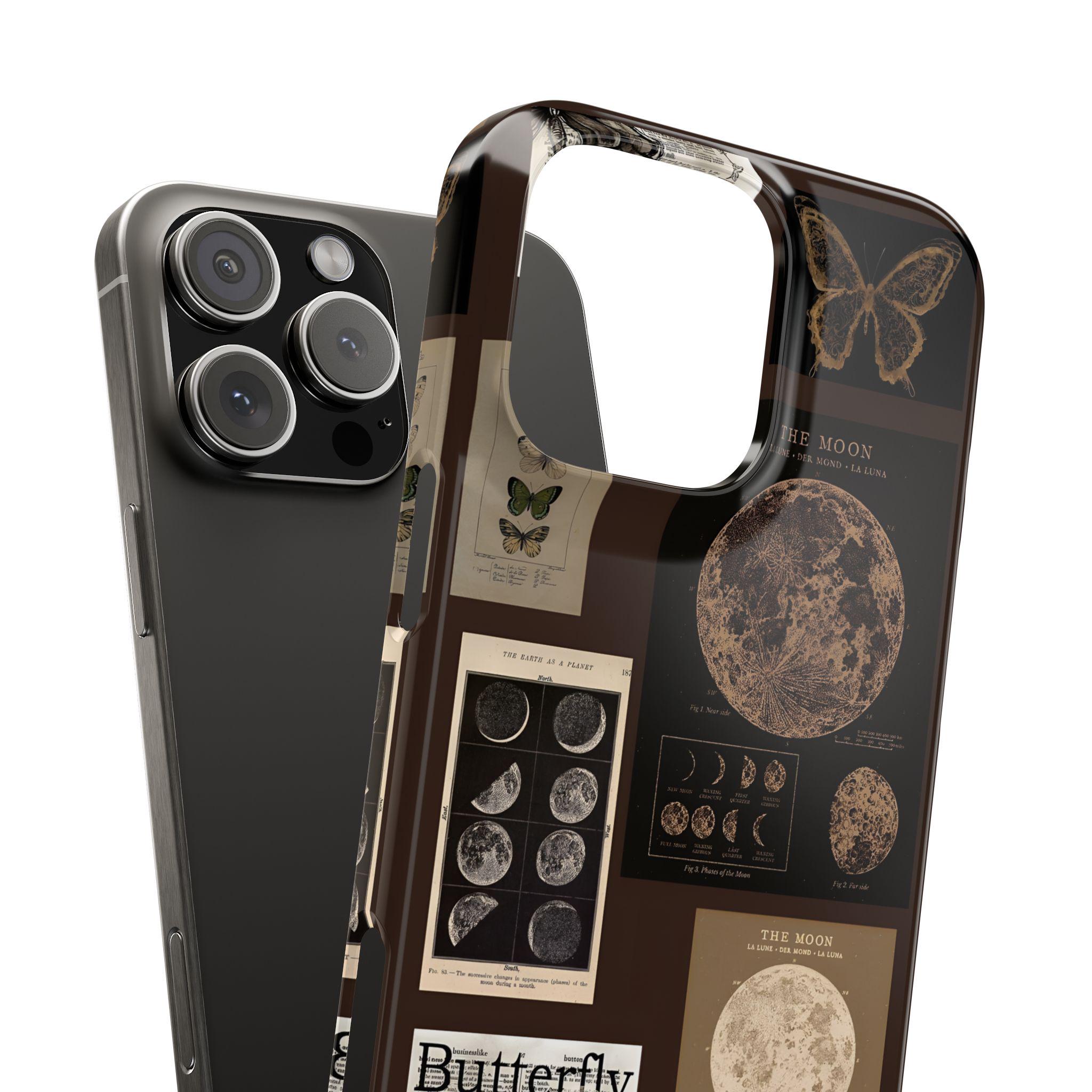 IPhone CASE Grunge Y2k 2000s Vintage Poster Gothic Rock Butterfly Moon ...