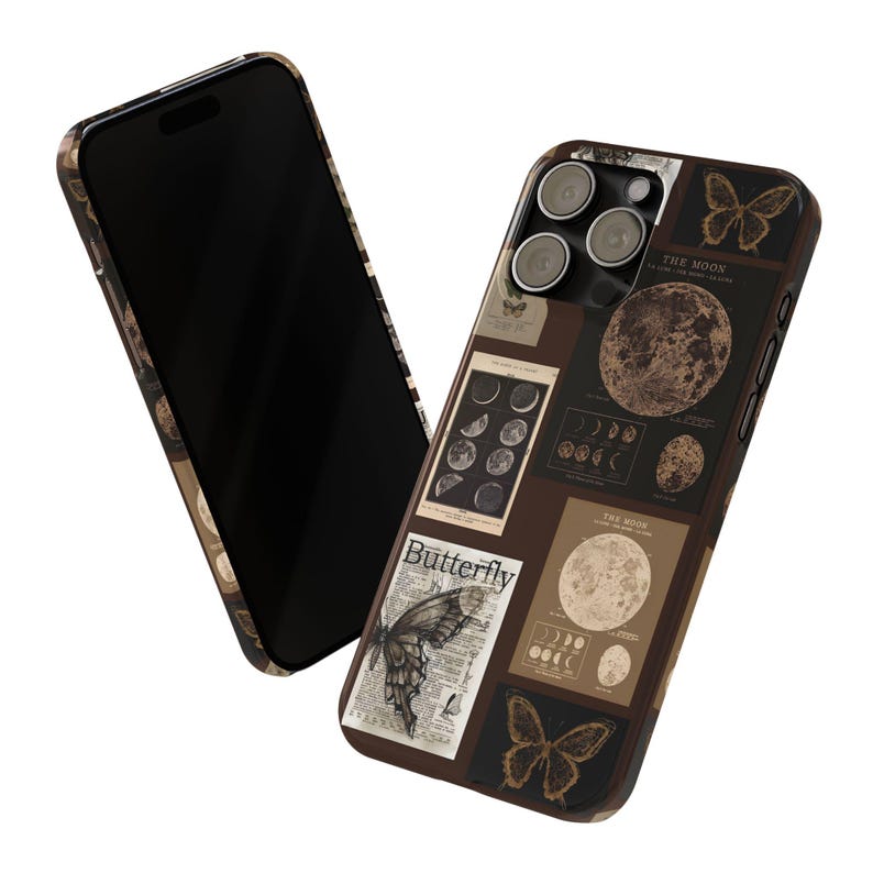IPhone CASE Grunge Y2k 2000s Vintage Poster Gothic Rock Butterfly Moon ...