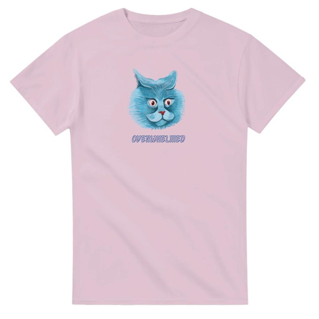 Overwhelmed Adult T-shirt - Etsy