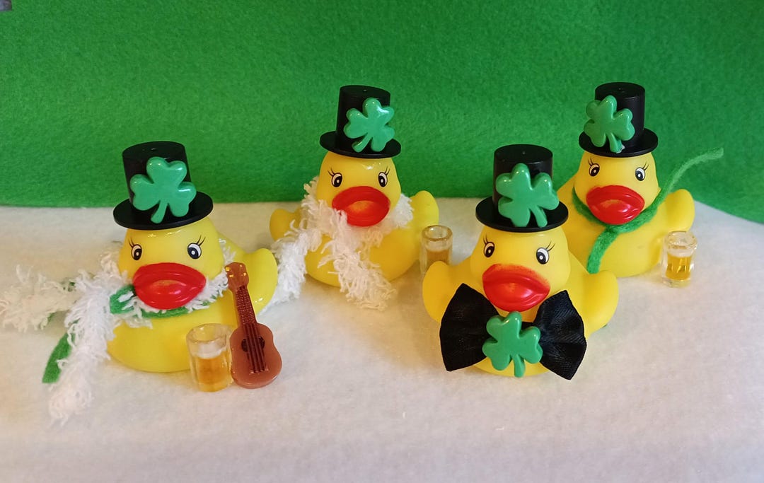 St. Patrick's Day Ducks, Rubber Ducks, Jeep Ducking, Ducking, Jeep, Fun ...