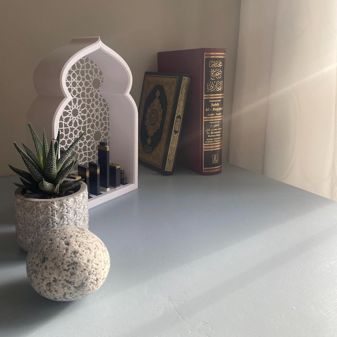 Floating Mihrab Shelf, Beautiful Islamic Patterns, Modern Islamic Home ...