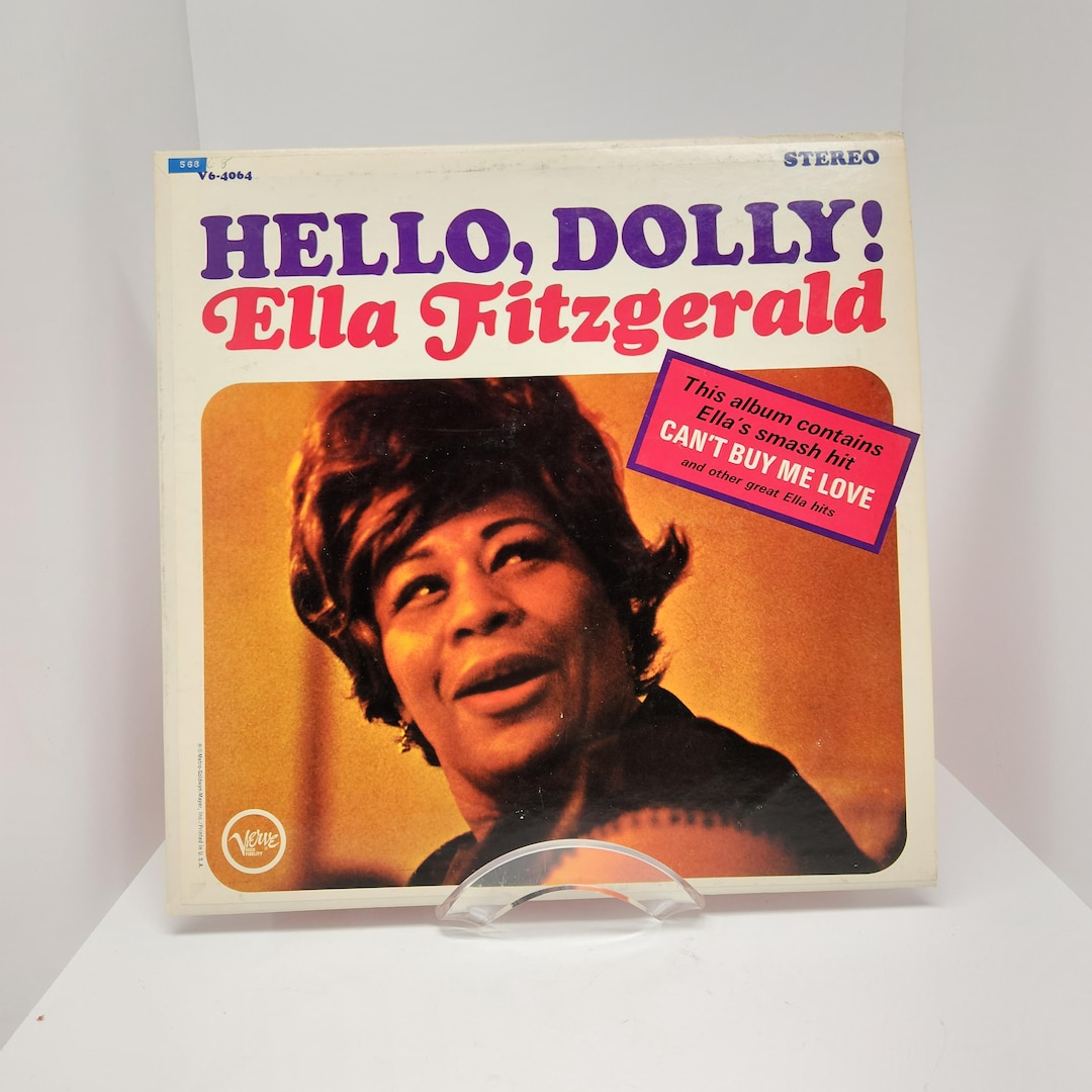 Elle Fitzgerald, Hello Dolly!, Vinyl Record, Vintage - Etsy