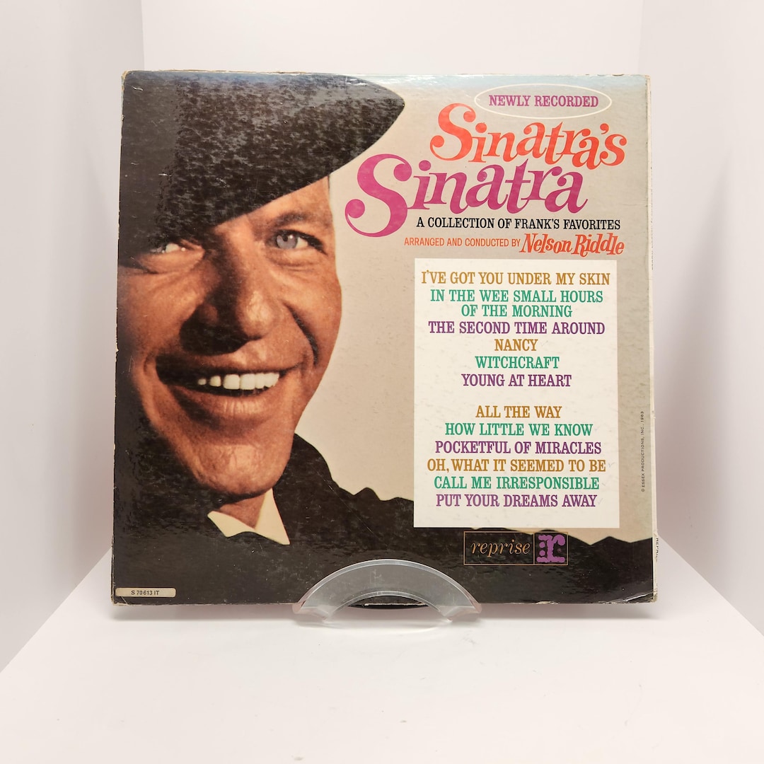 Frank Sinatra, Sinatra's Sinatra, Vinyl Record, (1963), Vintage - Etsy