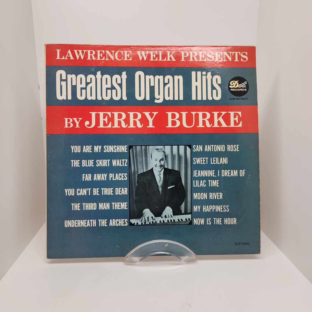 Jerry Burke, Greatest Organ Hits, Vinyl Record, Vintage - Etsy