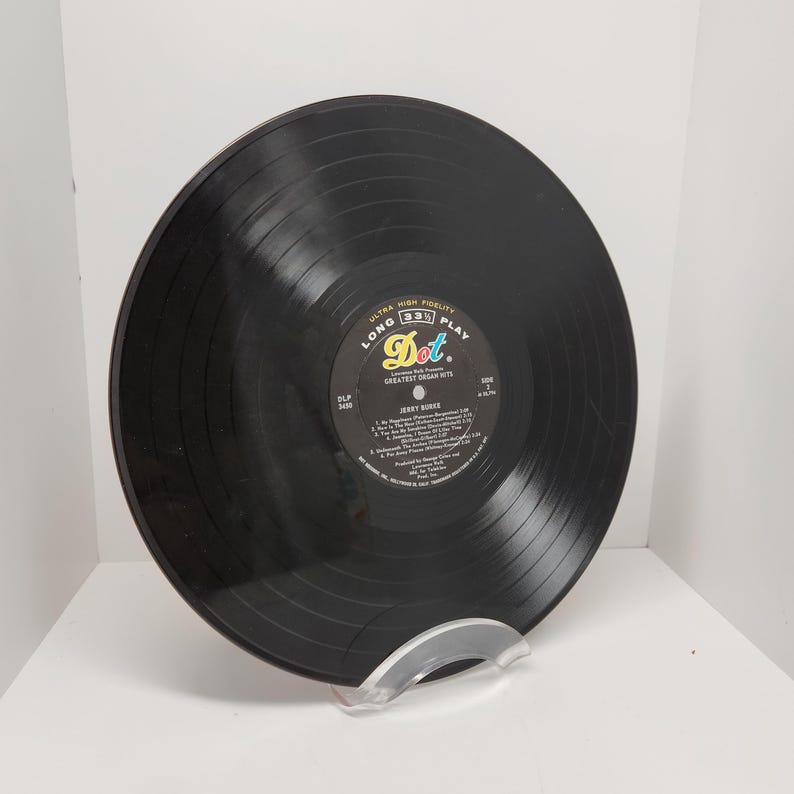 Jerry Burke, Greatest Organ Hits, Vinyl Record, Vintage - Etsy