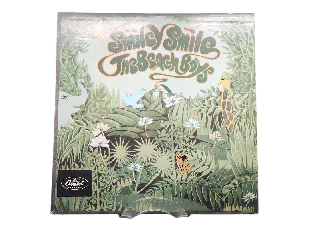 The Beach Boys, Smiley Smile (1977), Vinyl Record, Vintage - Etsy