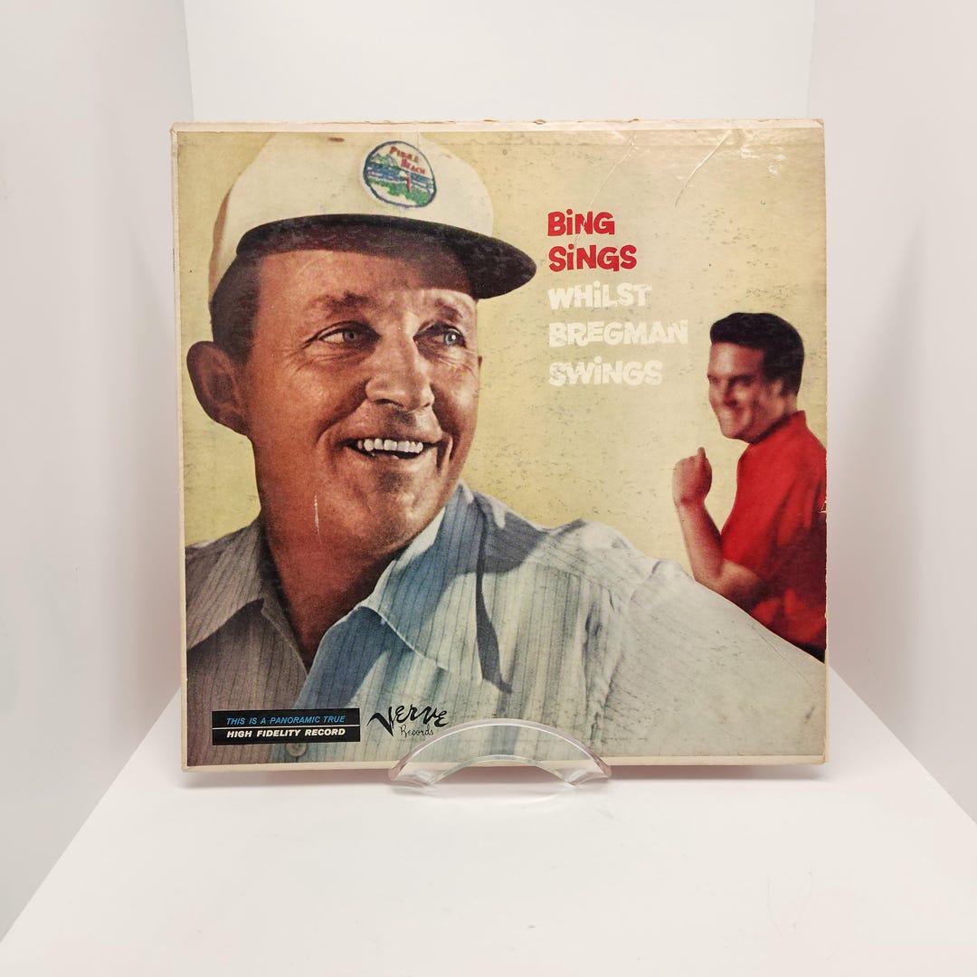 Bing Crosby, Bing Sings Whilst Bregman Swings, Vinyl Record, (1956 ...