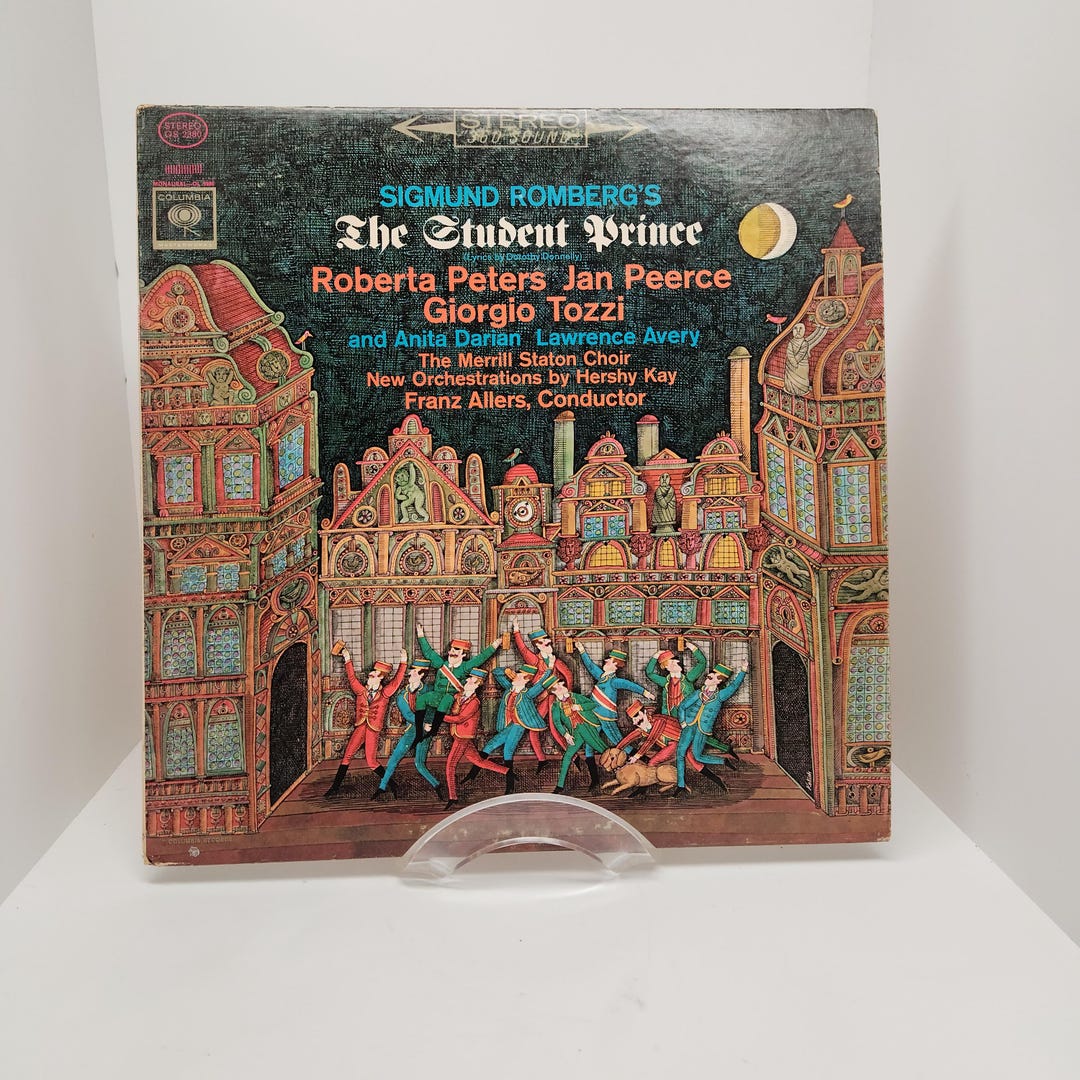 Sigmund Romberg, the Student Prince, Musical, 33, LP, Vinyl Record ...